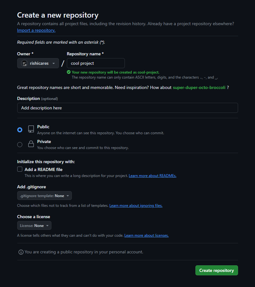 Updating A Remote Github Repo